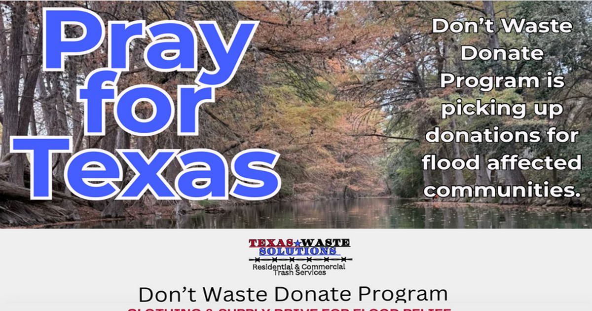 Dont Waste Donate Program